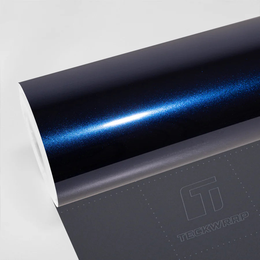 Abyss Blue Metallic PPF | Deep Sapphire Gloss Paint Protection Film (C ...